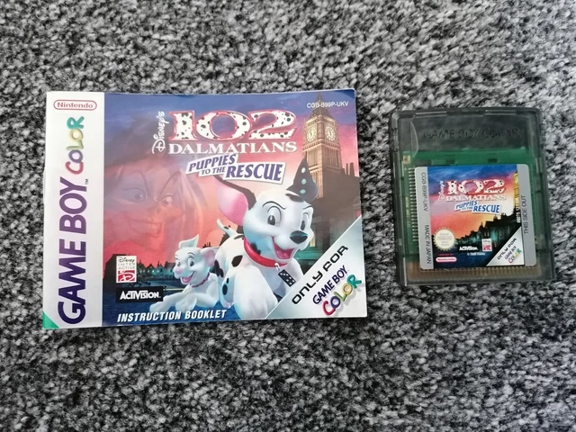 DISNEYS 102 DALMATIANS Puppies to the Rescue Nintendo Game Boy Color ...