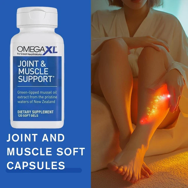 SUPPORT FOR JOINT & Muscle Health Mobility & Joint Pain Relief 120 Softgels K7Z9 £9.00 - PicClick UK
