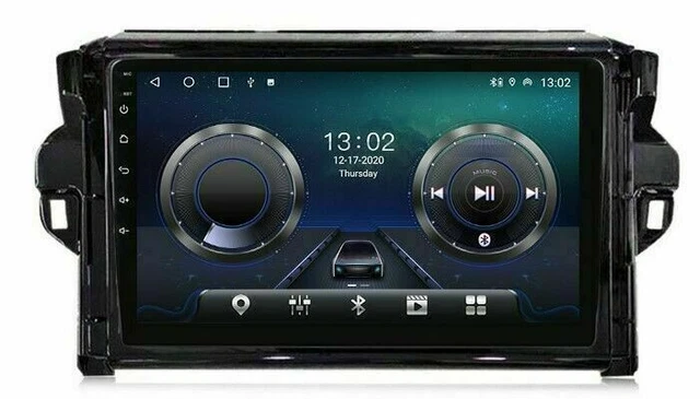 9& 6+128G FOR Toyota Fortuner SW4 GPS headunit radio Carplay 2016-2018 ...