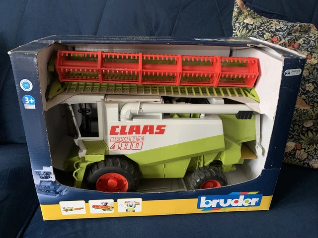 BRUDER TOYS 02120 CLAAS LEXION 480 Combine Harvester 1:20 Scale Toy ...