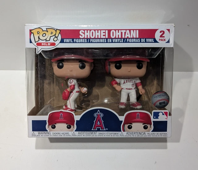 FUNKO POP! MLB Shohei Ohtani Pitcher Hitter 2 Pack Pop Vinyl Figures ...