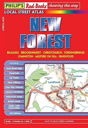 PHILIP'S RED BOOKS New Forest by Philip's Maps 1849071705 FREE Shipping ...