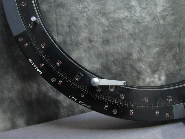 PROTRACTOR VERNIER FOR Mitutoyo PH-350 Optical Comparator/Profile ...