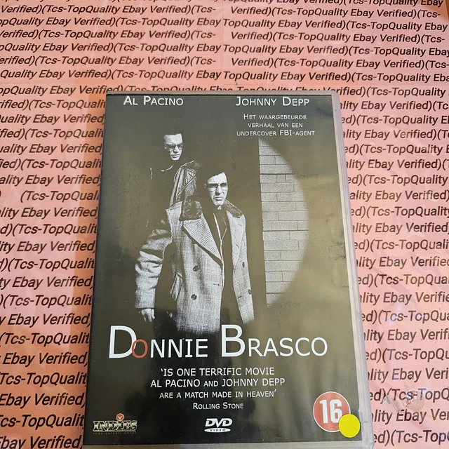 DONNIE BRASCO (DVD): Al Pacino, Johnny Depp (1997) £2.19 - PicClick UK