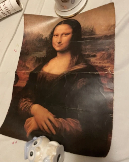 VECCHIA FOTO PER incorniciare Monna Lisa Leonardo Da Vinci EUR 30,00 ...