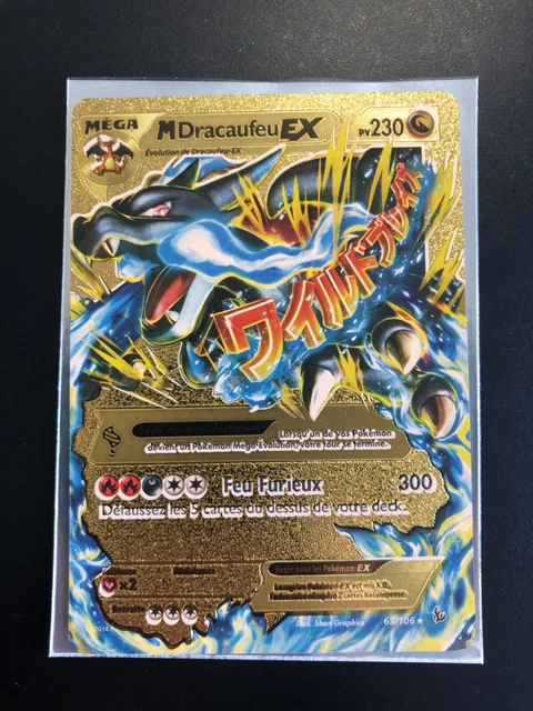 MEGA DRACAUFEU EX gold 69/106carte Pokémon EUR 30,00 - PicClick FR