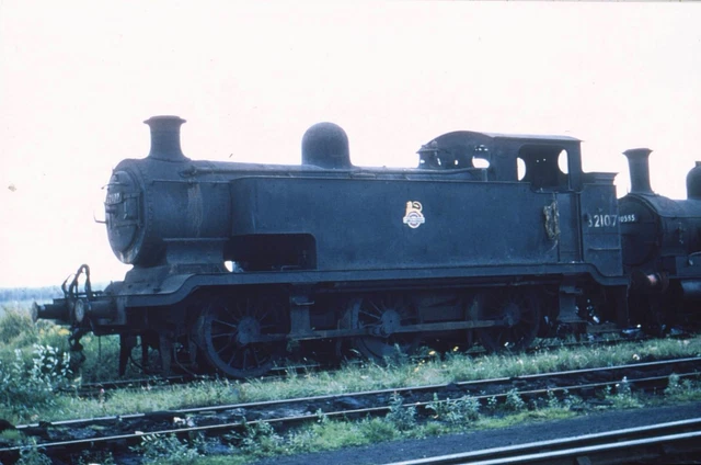 DUPLICATE 35MM SLIDE SR E2 Class 0-6-0T 32107 at Eastleigh Shed £1.50 ...