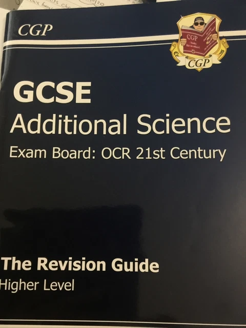 GCSE ADDITIONAL SCIENCE OCR 21st Century Revision Guide & Workbook Higher £5.00 - PicClick UK