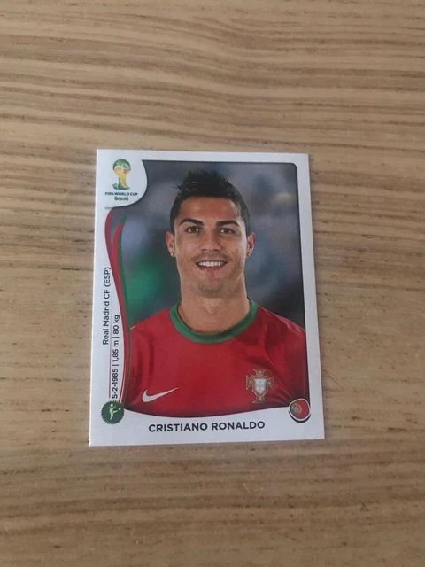 PANINI WM 2014 Sticker Nr. 523 Cristiano Ronaldo Portugal FIFA World ...