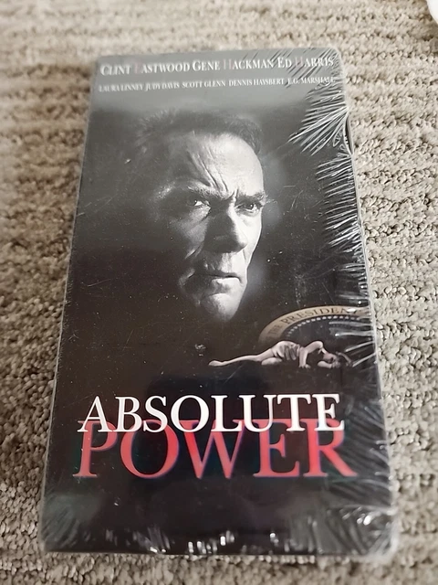 ABSOLUTE POWER, CLINT Eastwood, Gene Hackman, VHS Tape, Vintage Movie ...