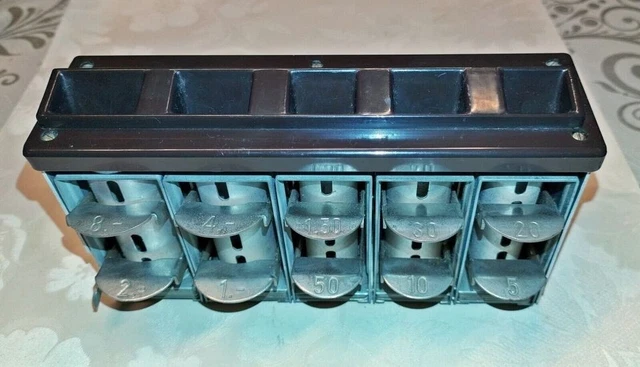 DM. GELD-WECHSEL- ZÄHLAUTOMAT, Schaffner, Busfahrer, original Prof ...