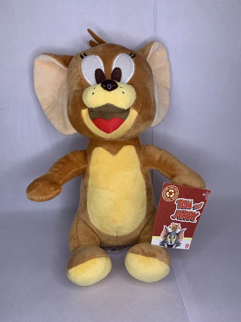 TOM AND JERRY Soft Toy 11" Large Plush Teddy Official Licensed New With ...