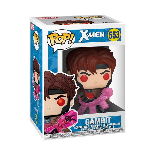 FUNKO POP X-MEN '97 Classic Gambit w/ Cards Figure w/ Protector New £17.00 - PicClick UK