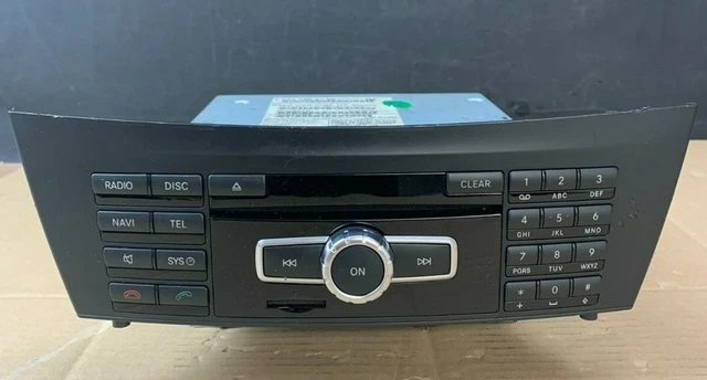 MERCEDES-BENZ W204 C-CLASS Cd-Radio Comand Satnav Head Unit High US ...