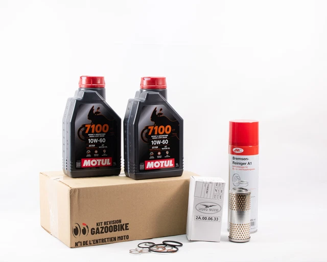KIT ENTRETIEN VIDANGE Standard MOTO GUZZI V85 850 TT de 2024 MOTUL 7100 ...