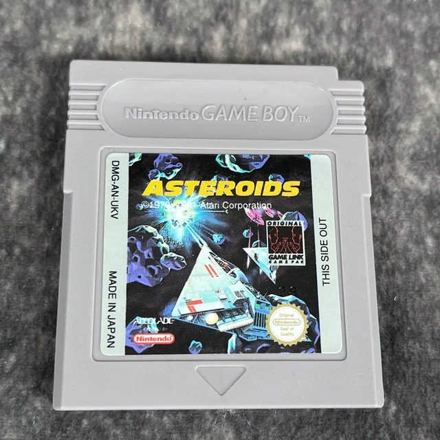 ASTEROIDS NINTENDO GAME Boy Color Advance Game ~ Solo carrello ...