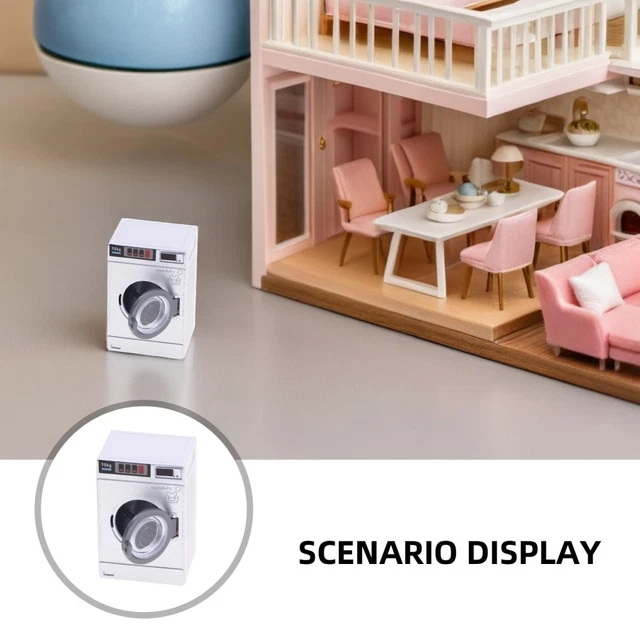 MINIATURE WASHER DRYER Model Appliances Furniture for Dollhouse Toy and ...