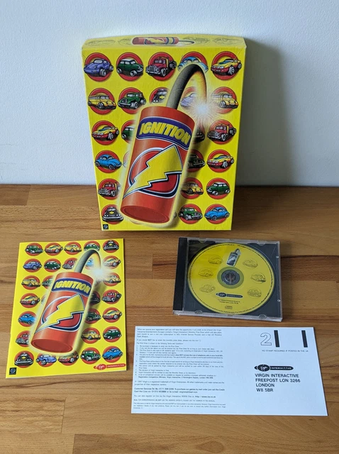 IGNITION BIG BOX PC CD-ROM Car Racing Game Retro Rare £25.00 - PicClick UK
