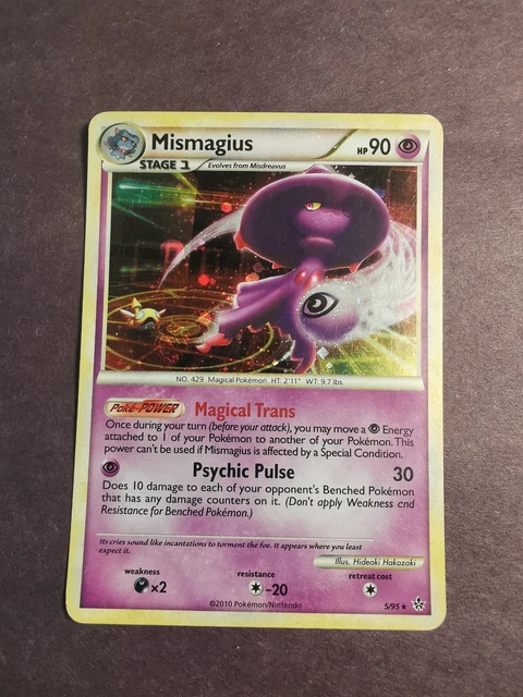 POKÉMON TCG MISMAGIUS HS-Unleashed 5/95 Regular Exclusive MP/HP $2.50 - PicClick CA