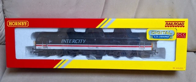 HORNBY CLASS 47 817 Intercity Swallow livery DCC ready Boxed £51.00 ...