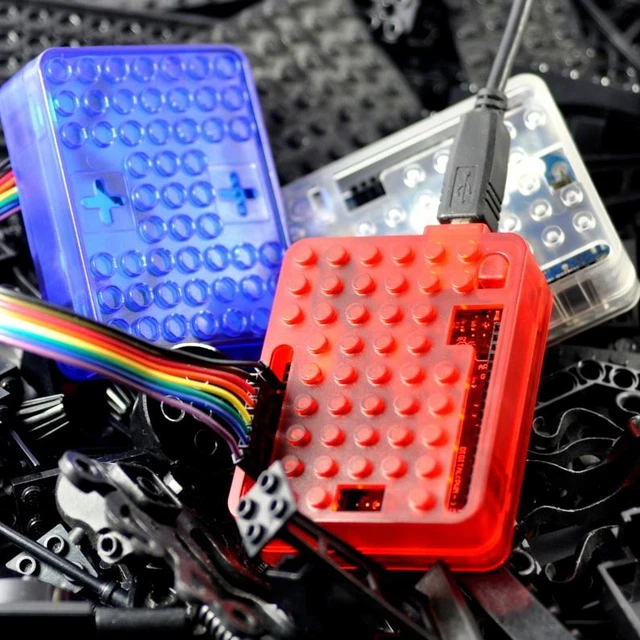 CUSTODIA DA COSTRUZIONE in mattoni Arduino UNO color trasparente R3 Flux officina EUR 8,04 ...