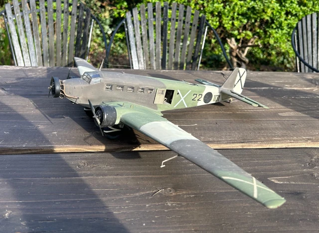 REVELL 1/48 HUGE well built Junkers JU52 Condor Legion model aircraft £ ...