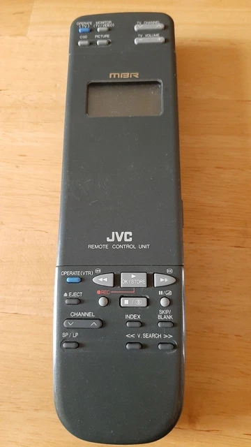 GENUINE ORIGINAL JVC R6/Aa/Um-3 Mbr Tv / Video Remote Control Unit £5. ...