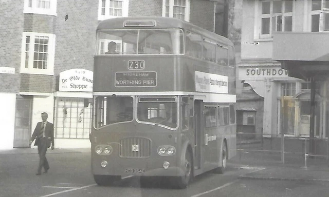 BUS PHOTO: HCD354E Southdown MS (354). 1967 Leyland Titan PD3/4 / NC ...