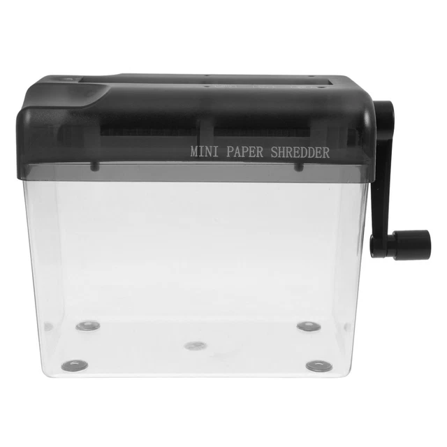 DESKTOP PAPER SHREDDER Household Manual Shredder Office Small Shredder ...