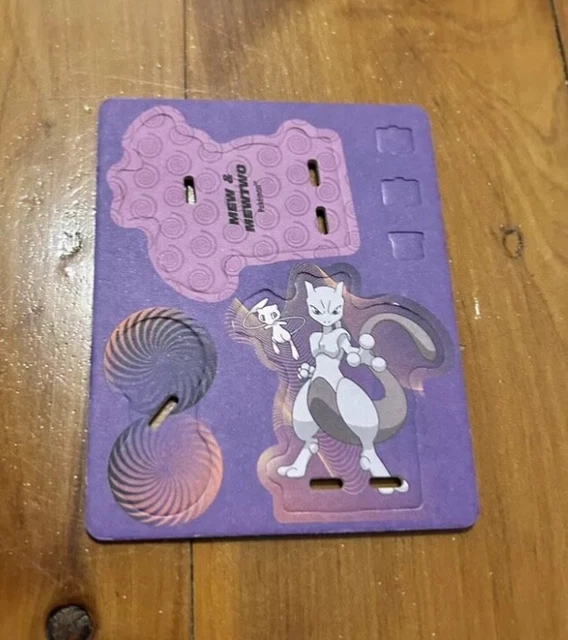 MEW AND MEWTWO Coles Builder Pokemon Limited Edition Australia Collab ...