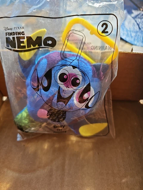 FINDING NEMO #2 DORY 2020 McDonald's Happy Meal Toy Disney Pixar Plush ...