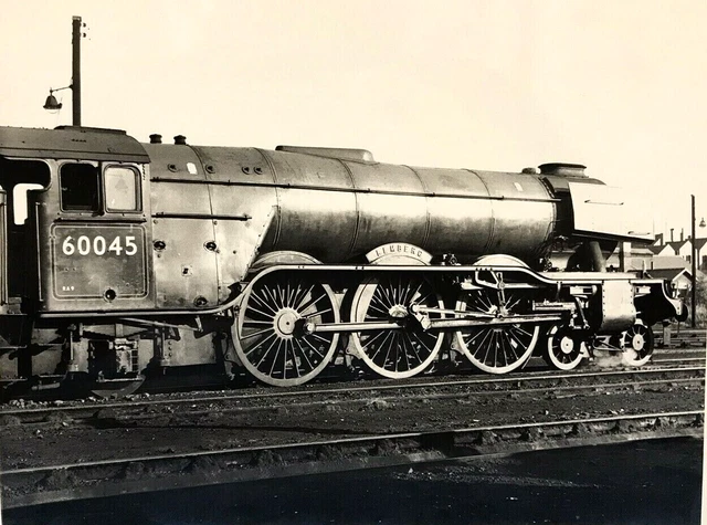 VINTAGE RAILWAYTRAIN PHOTO Lemberg LNER 60045 1960s £9.99 - PicClick UK