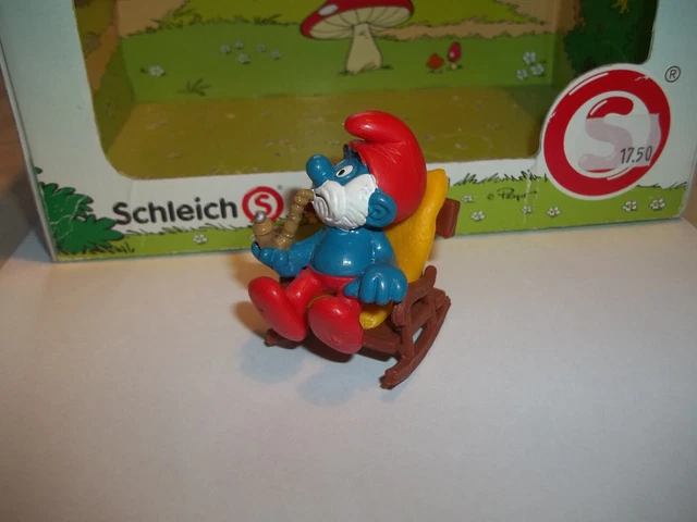 SCHLUMPF SCHLÜMPFE SMURFS - Superschlumpf Papa im Schaukelstuhl EUR 7 ...