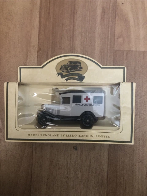 LLEDO DAYS GONE die-cast model of a Ford 'A' Type 1934 ambulance new ...