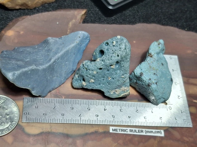LELAND BLUE SLAG Stone Glass Michigan Gem 💎 Leelanu Iron Oar Historical ...