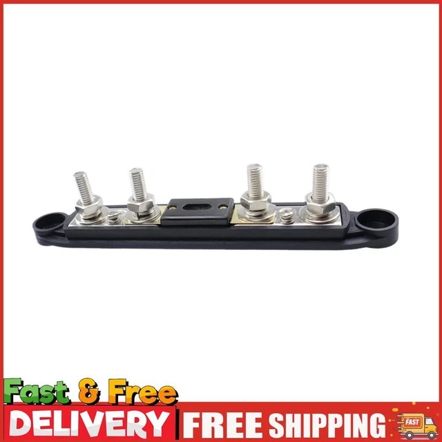 4 STUD BUSBAR Terminal Block 48V M6/M8 Busbar Power Case for Car RV Ship Yacht £12.71 - PicClick UK
