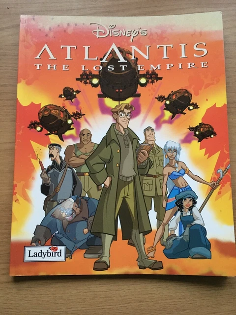 ATLANTIS THE LOST Empire Book Story Walt Disney Children Kids Ladybird ...