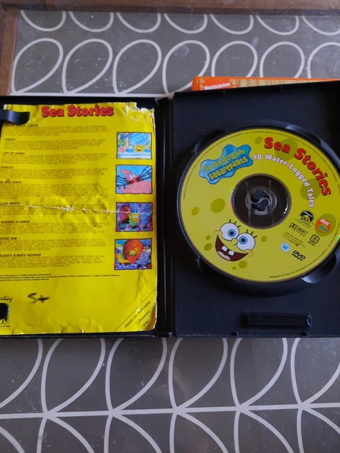 DVD BUNDLE - Spongebob Squarepants Sea Stories + the Big wave PAL V4 ...