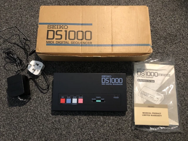 RARE SEIKO MR1000 - Midi Digital Sequencer/Midi Recorder, (aka DS1000 ...