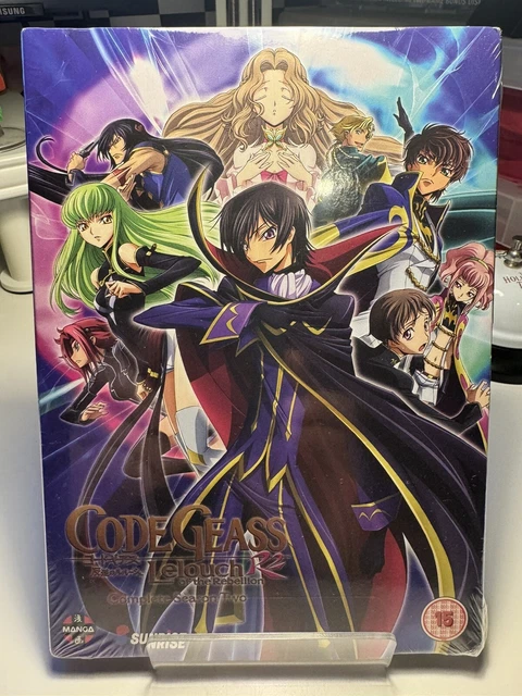 CODE GEASS: LELOUCH Of The Rebellion: Complete Season 2 DVD New ...