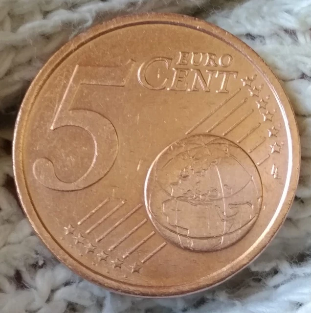 MONETA &RARA& DA 5 Cent 2003 Italia con Tiratura di soli 1.844.000 ...