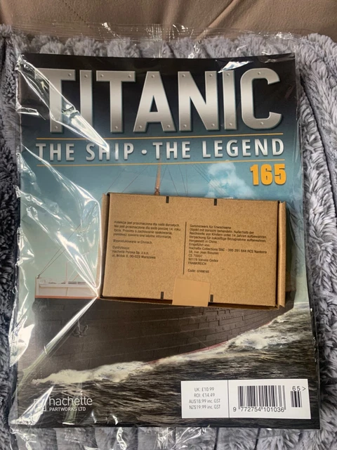 BUILD THE TITANIC SCALE 1:200 HACHETTE issue 165 Collector Edition,ONLY FEW LEFT £11.57 ...
