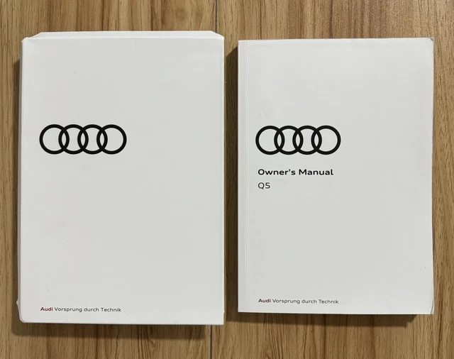 MANUALE PROPRIETARIO ORIGINALE Audi Q5 2018-2024 Con Portafoglio EUR 35,33 - PicClick IT