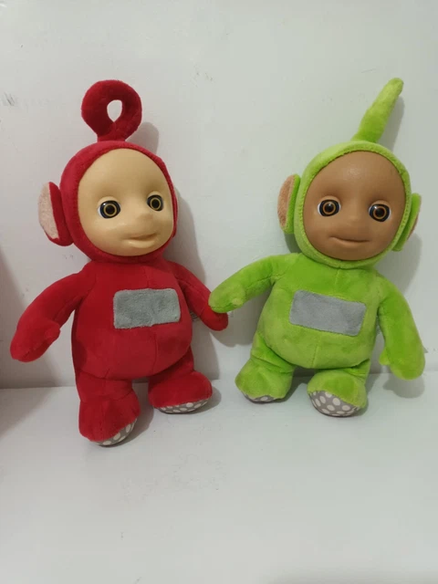 CBEEBIES - TELETUBBIES - plush - 10" soft toys x 2, Po - Dipsy ...