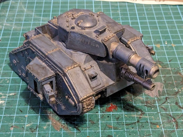 WARHAMMER 40K ASTRA Militarum Leman Russ Battle Tank Classic Style ...