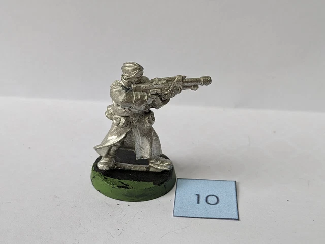 WARHAMMER 40K CITADEL Metal Imperial Guard Valhallan Guardsman with ...
