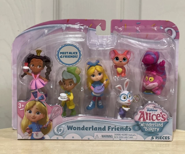 DISNEY JUNIOR Alice's Wonderland Bakery Friends Set Of 6 Pack NEW 2022 ...