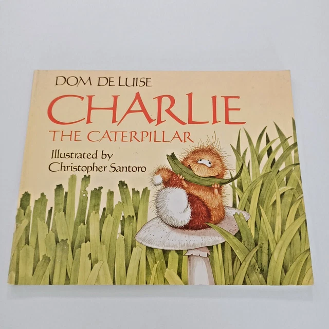 CHARLIE THE CATERPILLAR Dom De Luise Children's Illustrated Vintage ...