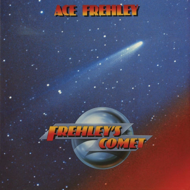 ACE FREHLEY FREHLEY'S COMET (RED & BLUE HAND POURED EFFECT VINYL ...