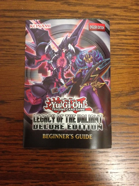 BEGINNER'S GUIDE - Legacy of the Valiant deluxe edition - Yu-Gi-Oh! - Yugioh $0.99 - PicClick CA